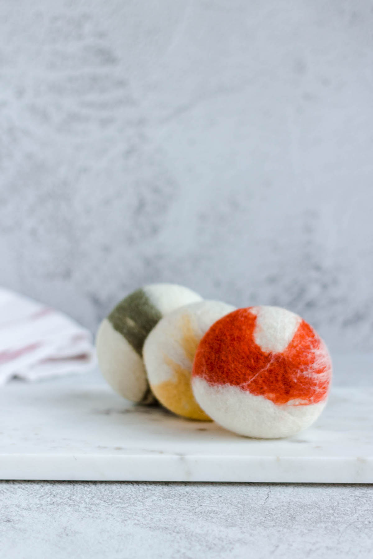 Sakré Felted Soap / Classic Orange - 3 Piece Soap Bundle - Sakré Design-